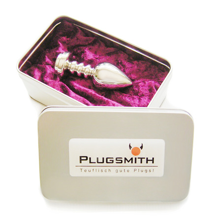 PLUGSMITH Jewel Butt Plug – Silver Wave Medium – Pyritschiefer ...