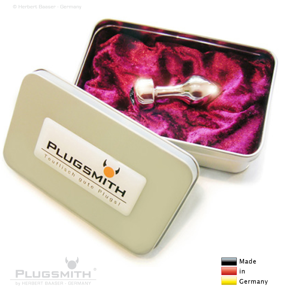 Rosebud Anal Plug Small Milkyway Plugsmith By Herbert Baaser Germany